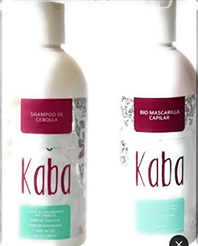 Kaba KABA Shampoo de Cebolla + Bio mascarilla Capilar – La tienda del ...